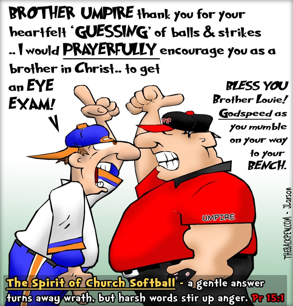 Anger Cartoons - Finding Peace in this world — The Back Pew