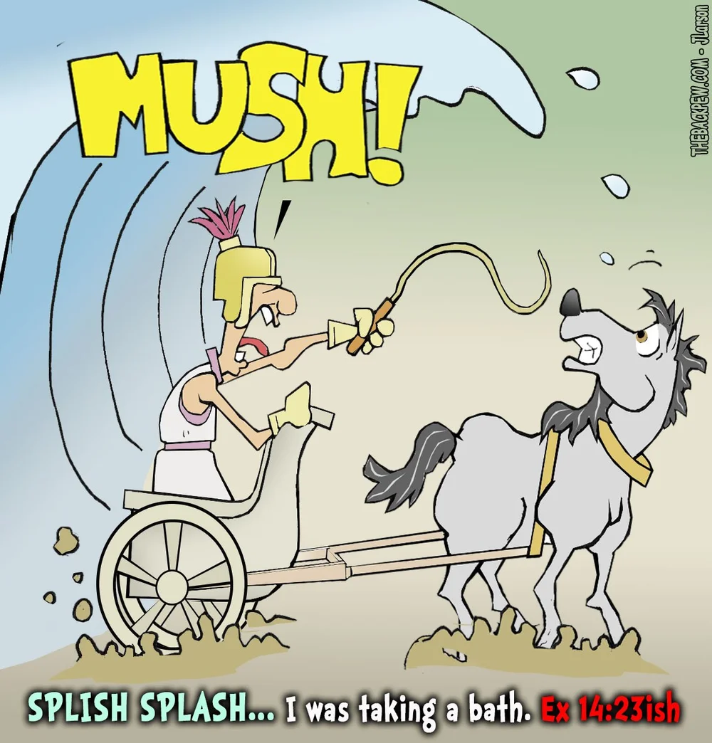 Exodus Cartoons - Israel exodus from Egypt — The Back Pew