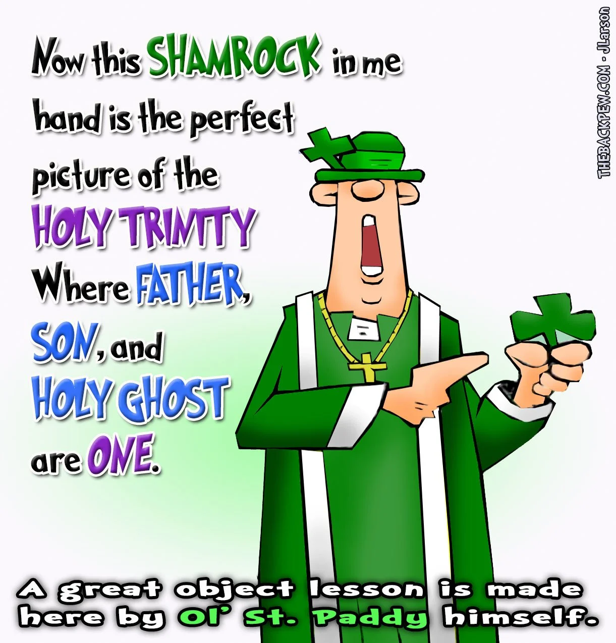 ST PATRICKS DAY cartoons in The Back Pew — The Back Pew