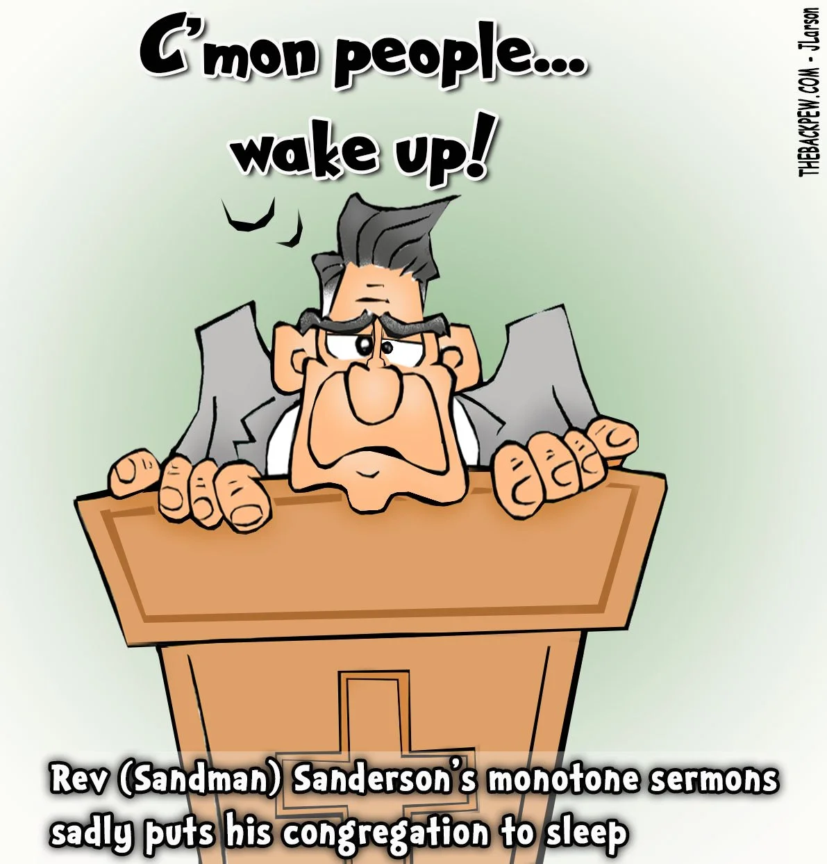 Preacher cartoons of all shapes and sizes — The Back Pew