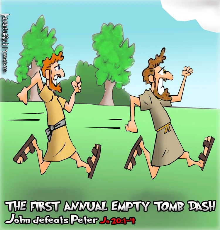 HOLY WEEK | Easter Cartoons, HE IS RISEN — The Back Pew
