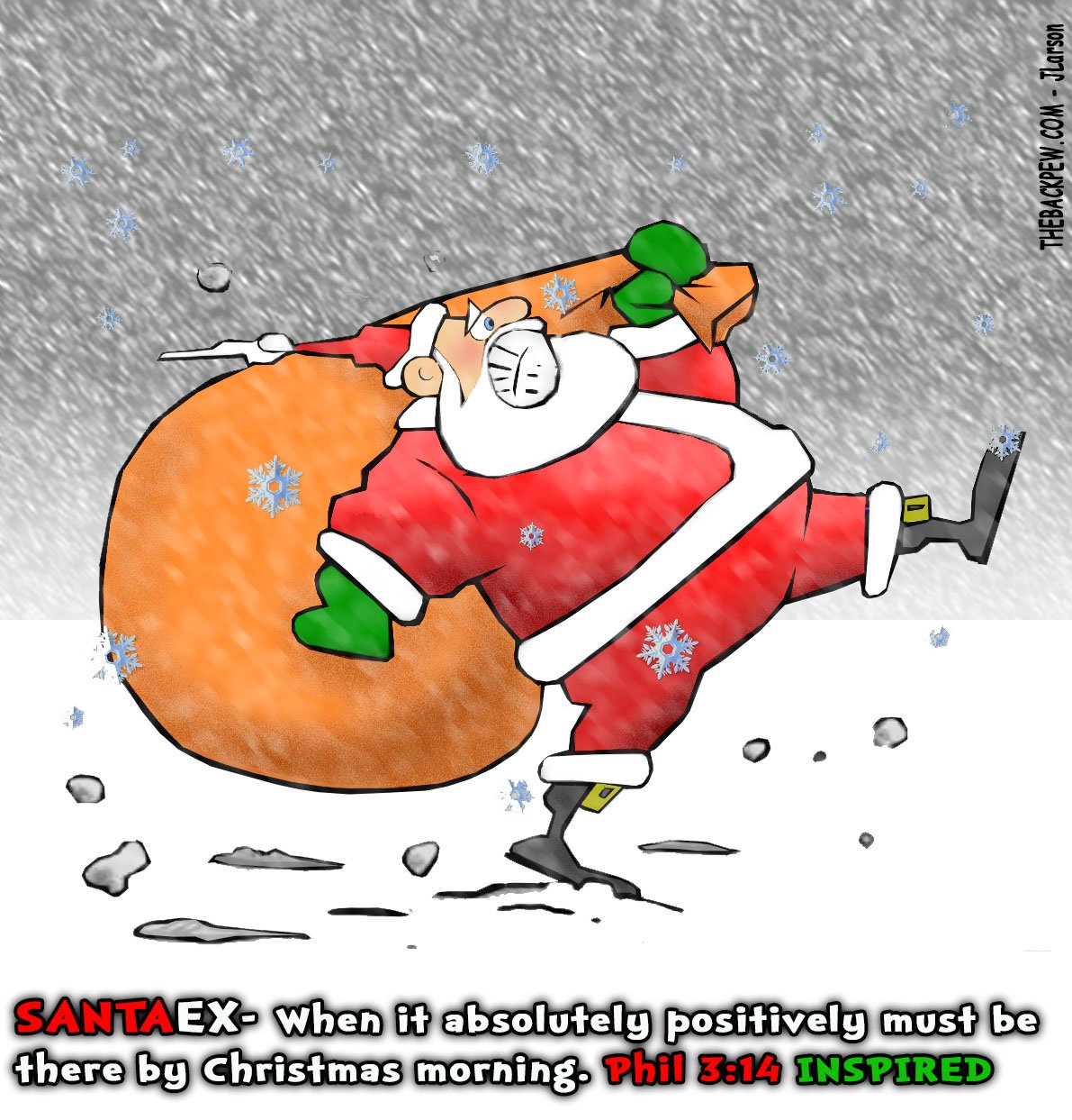 Christmas Cartoons of Santa & friends — The Back Pew