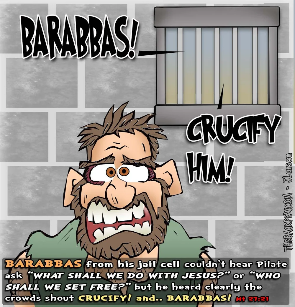Good Friday Cartoons - Jesus Crucified — The Back Pew