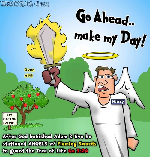 Creation cartoons from Genesis chapters 1-3 — The Back Pew