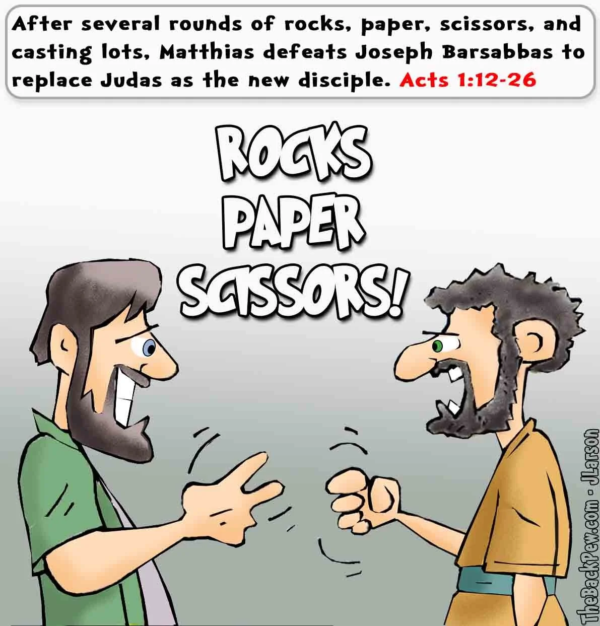 ACTS cartoons of early Christian Church — The Back Pew