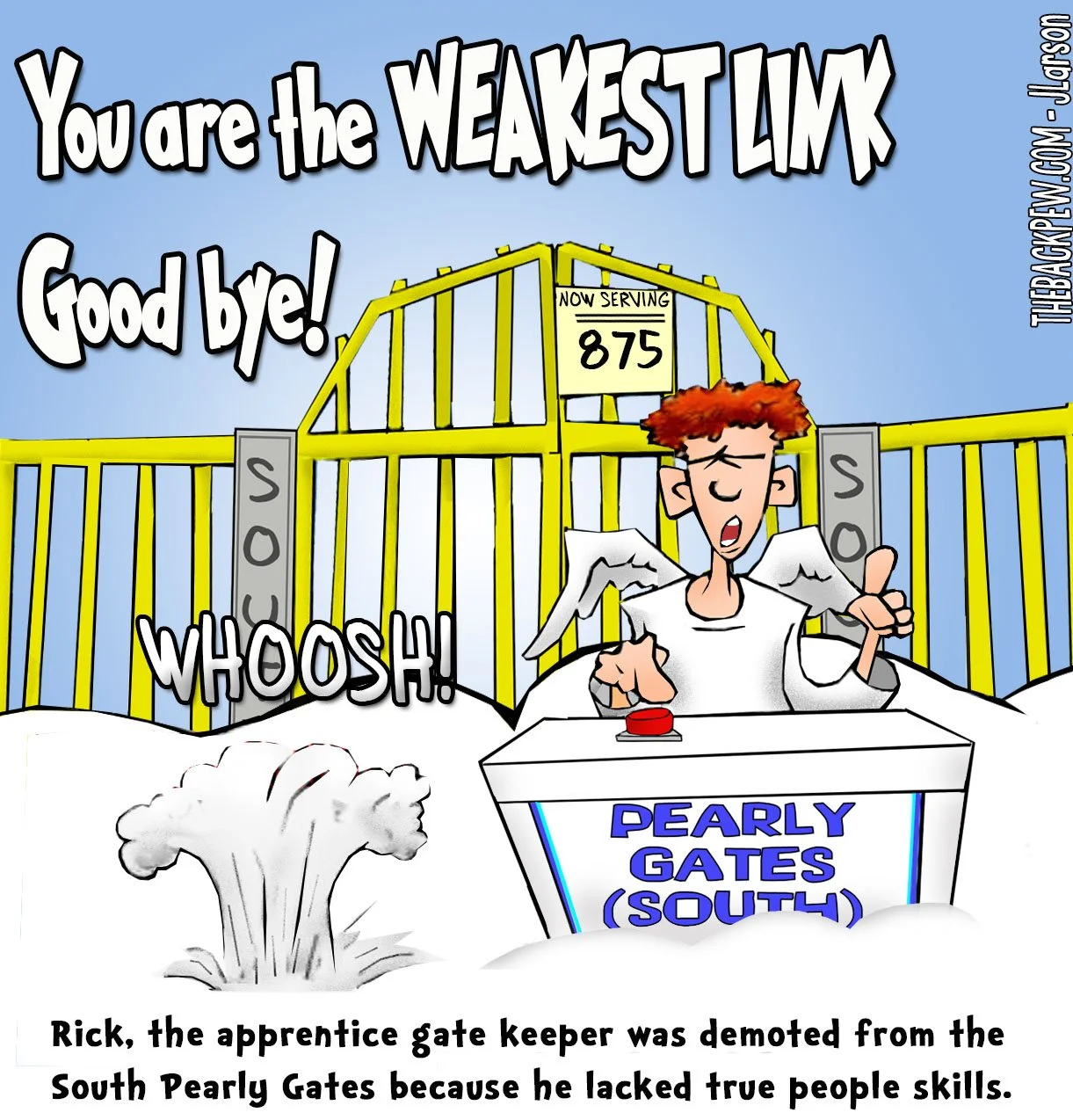 Heaven Cartoons in Eternal Life with God — The Back Pew