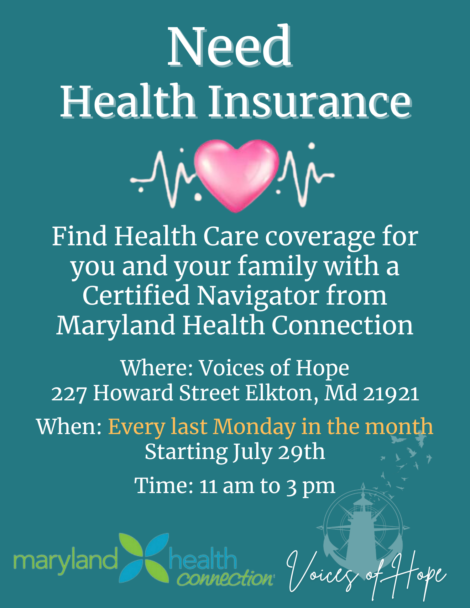 Cecil Community Center — Voices of Hope