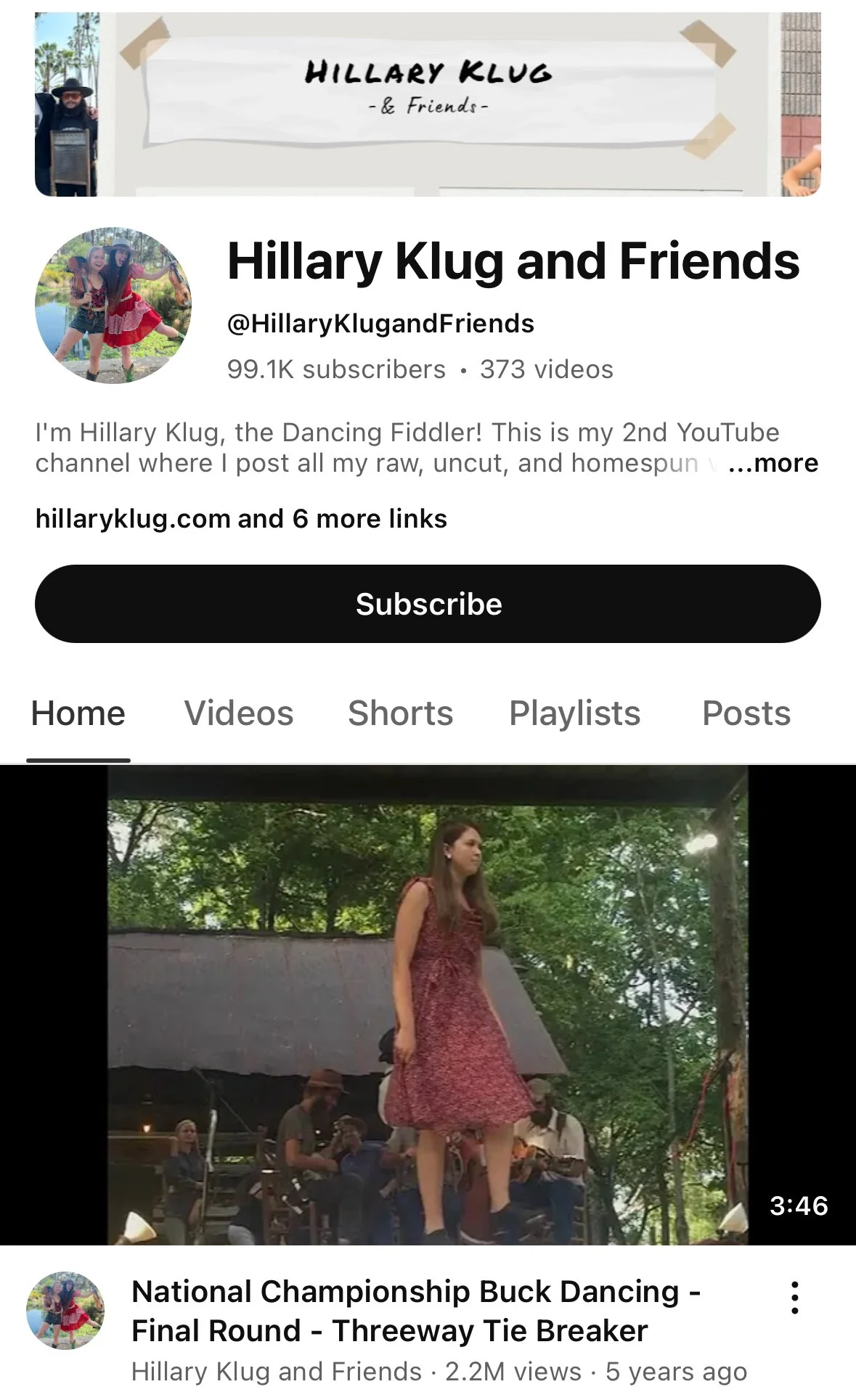 Hillary Klug - Dancing Fiddler