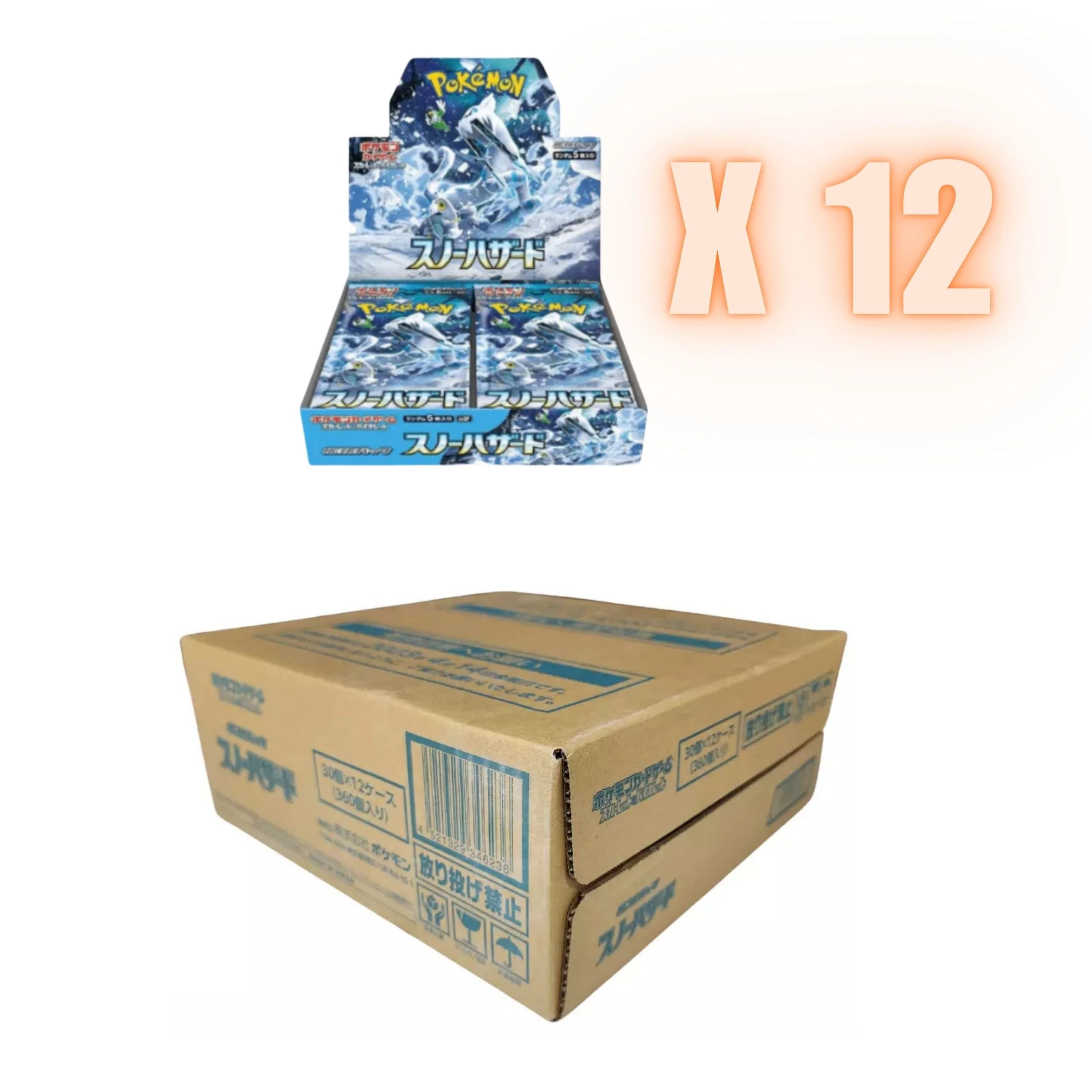 Snow Hazard Booster Box Case — FlameTail Trading
