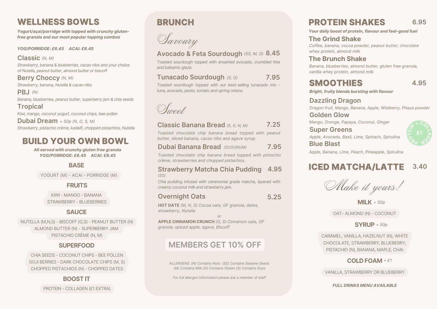 Menu 1 — REFORMII