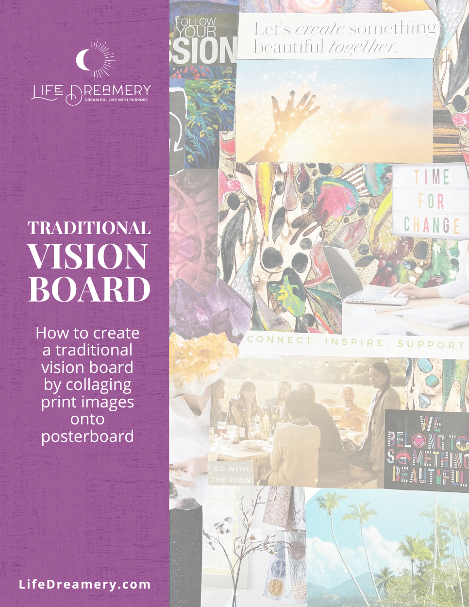 Free Vision Board Templates, Tutorials, and Worksheets — Vision Board ...