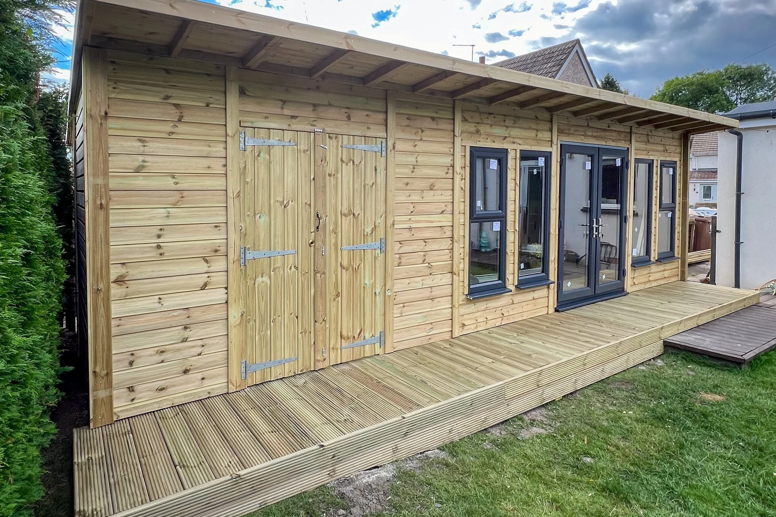 8m by 3m Multi-Purpose Unit — SDS Garden Buildings & Landscapes