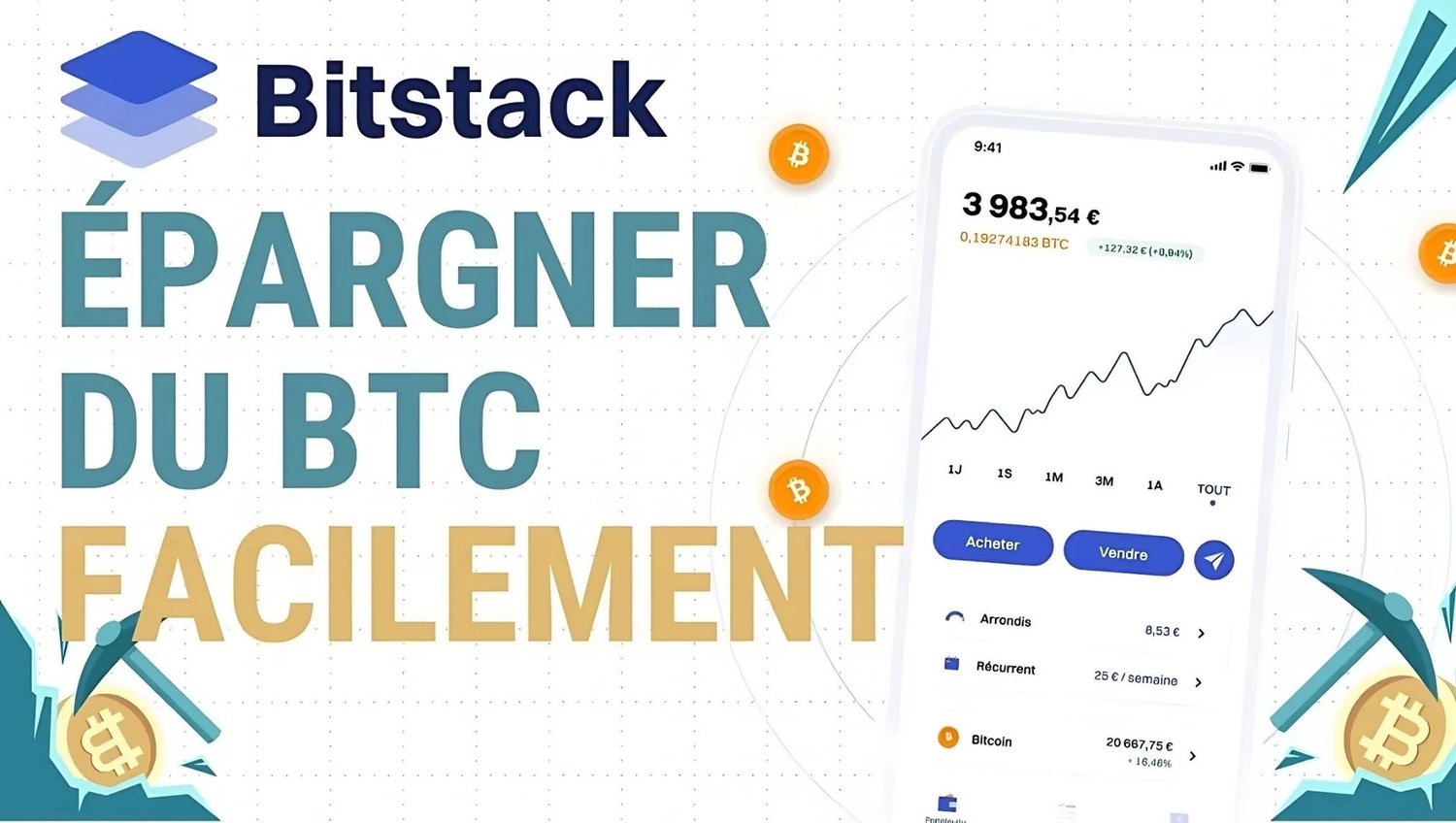 Bitstack Avis 2025 : J'ai Testé l'App pour Épargner du Bitcoin!