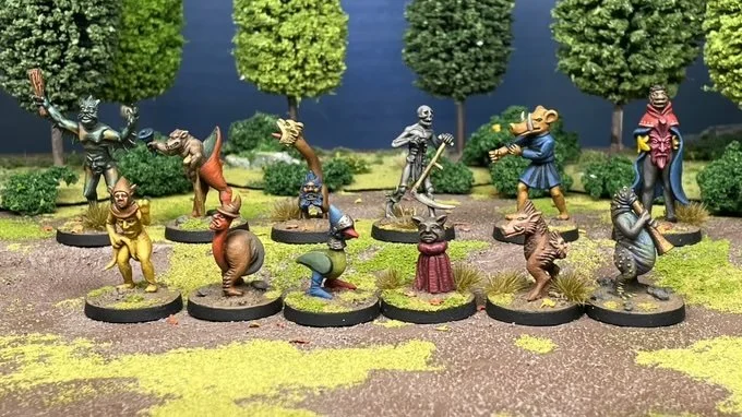 Medieval Marginalia 5 - The Musicians — Meridian Miniatures