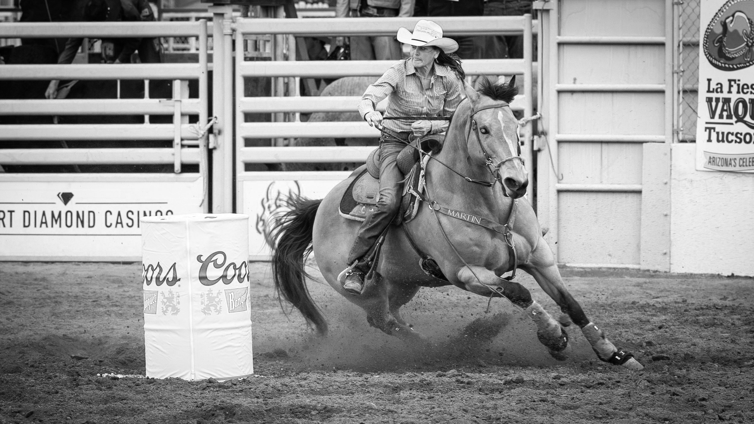 Women's Barrel Racing — Tucson Rodeo