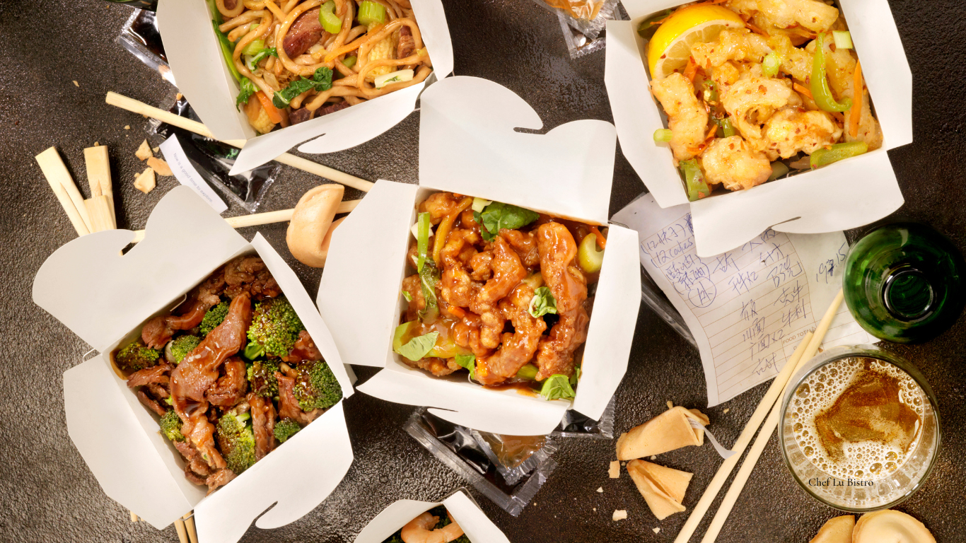 Take Out Menu — chef lu