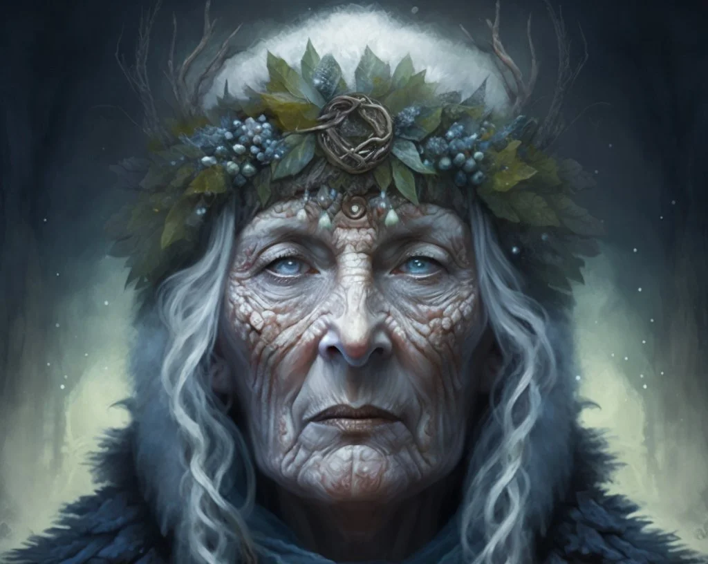 The Legend of Cailleach, the Winter Witch — What I Love Doing