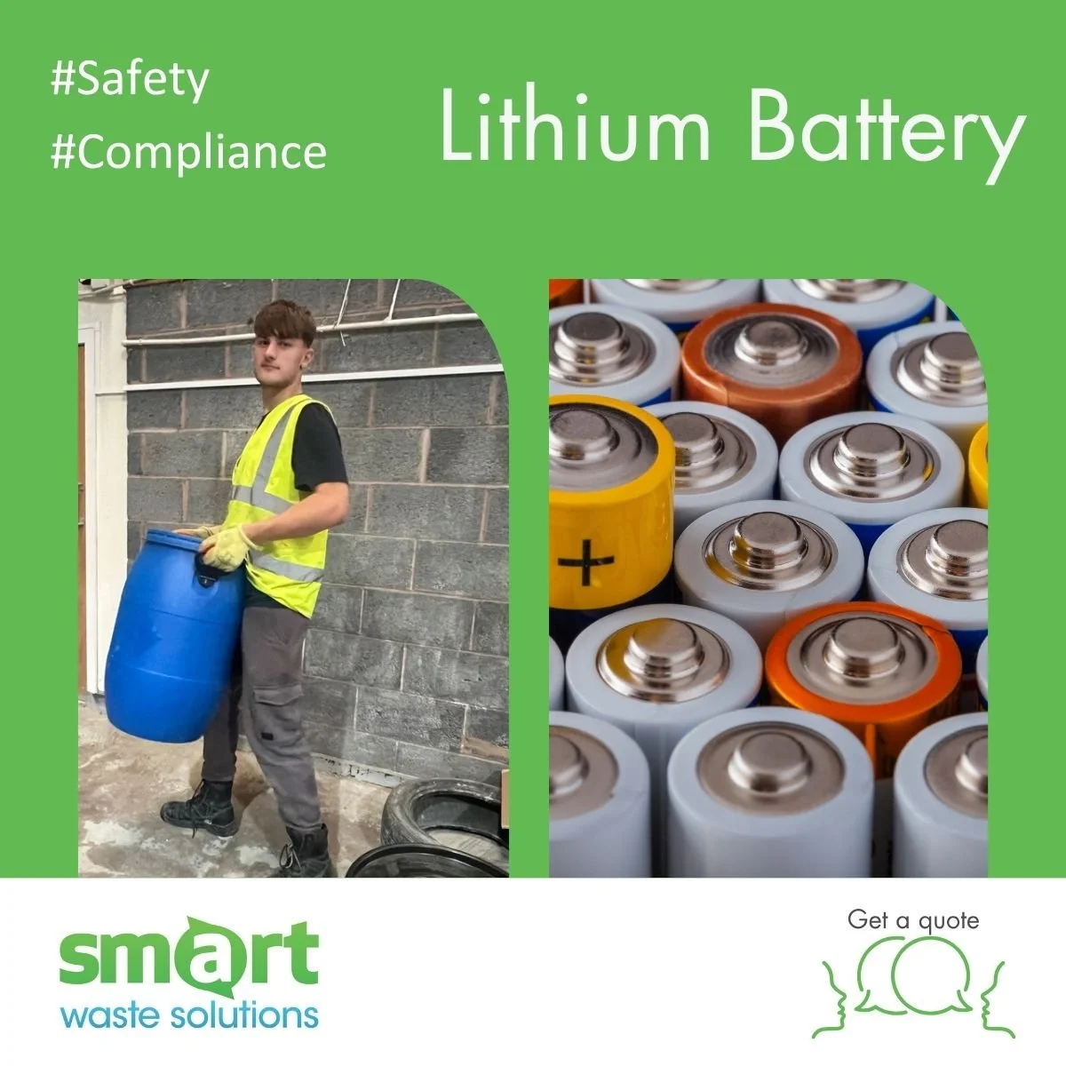 Safe and Compliant Disposal of Lithium Batteries — Smart Waste ...