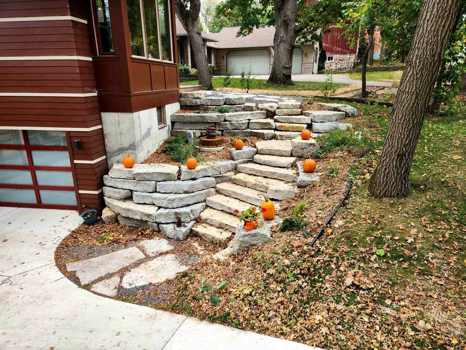 Natural Stone Landscape Design in Verona, Middleton, and Waunakee, WI ...