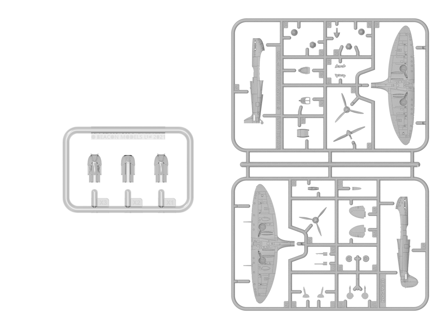 Spitfire Mk.II Hangar Edition — Beacon Models