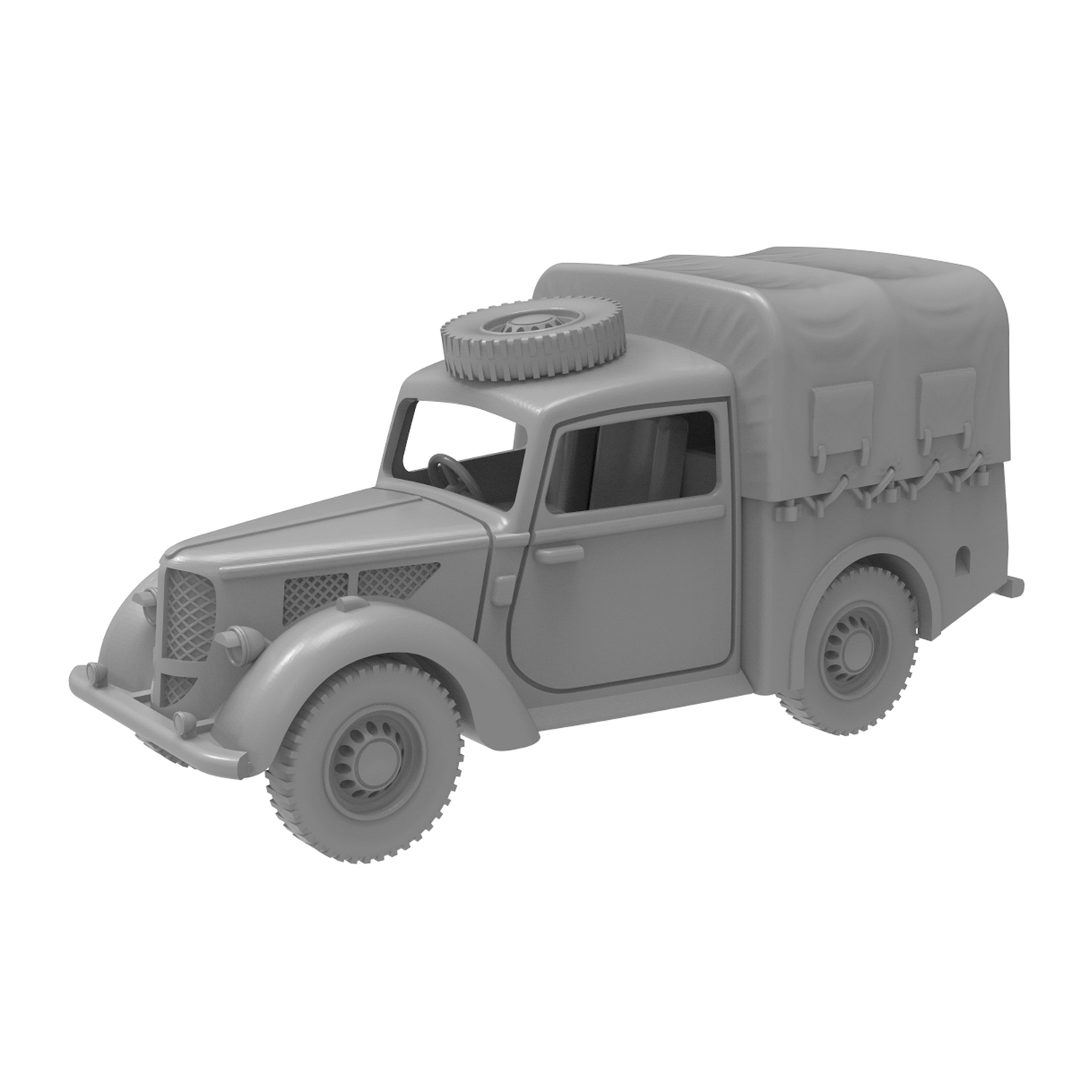 1:72 RAF Dispersal Hut — Beacon Models