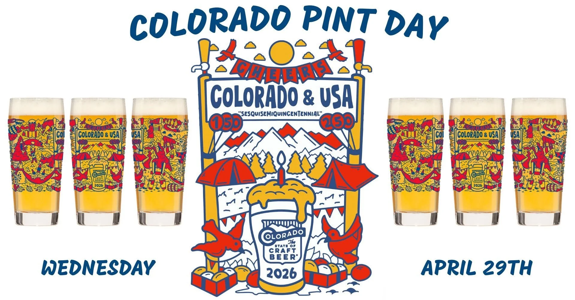 Colorado Pint Day 2026 at Cheluna Brewing | Limited Edition Glassware ...