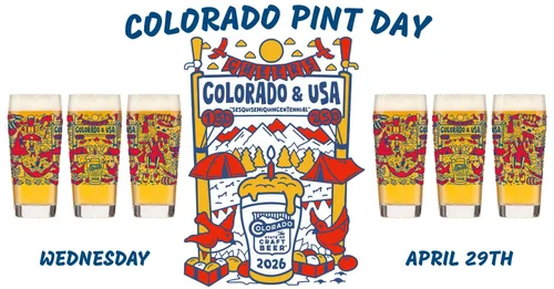 Colorado Pint Day 2026 at Cheluna Brewing | Limited Edition Glassware ...