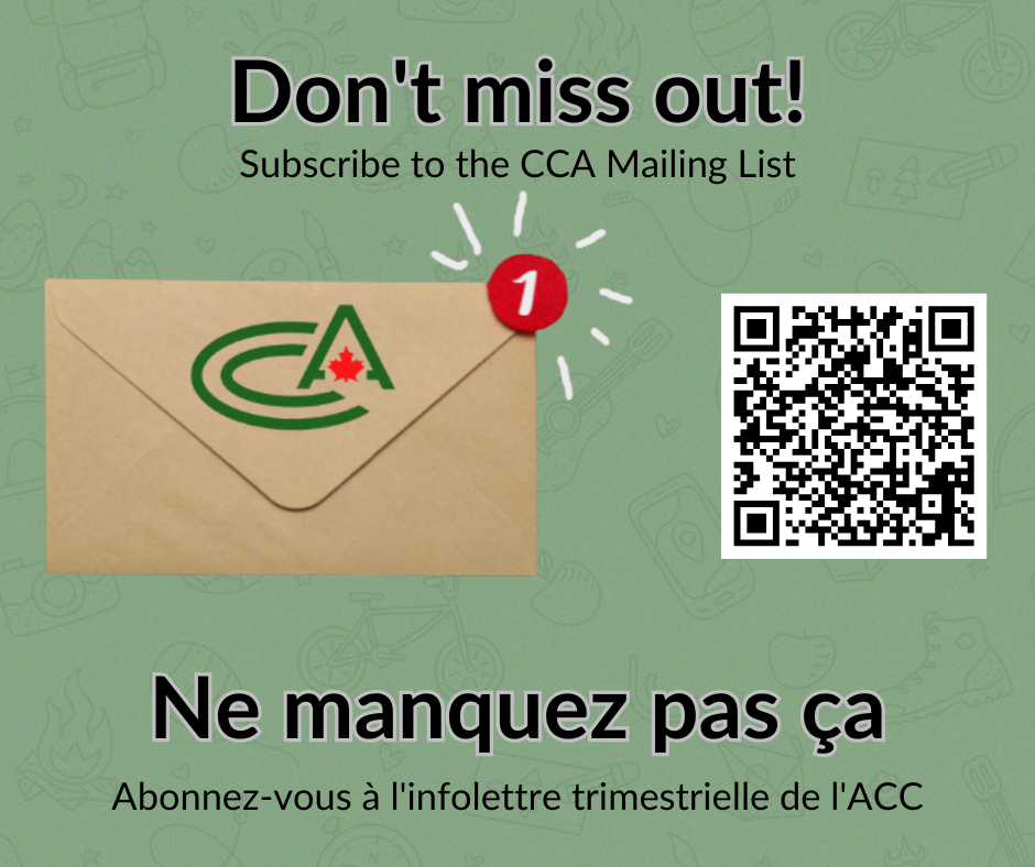 Subscribe to the CCA Mailing List! — The Canadian Camping Association