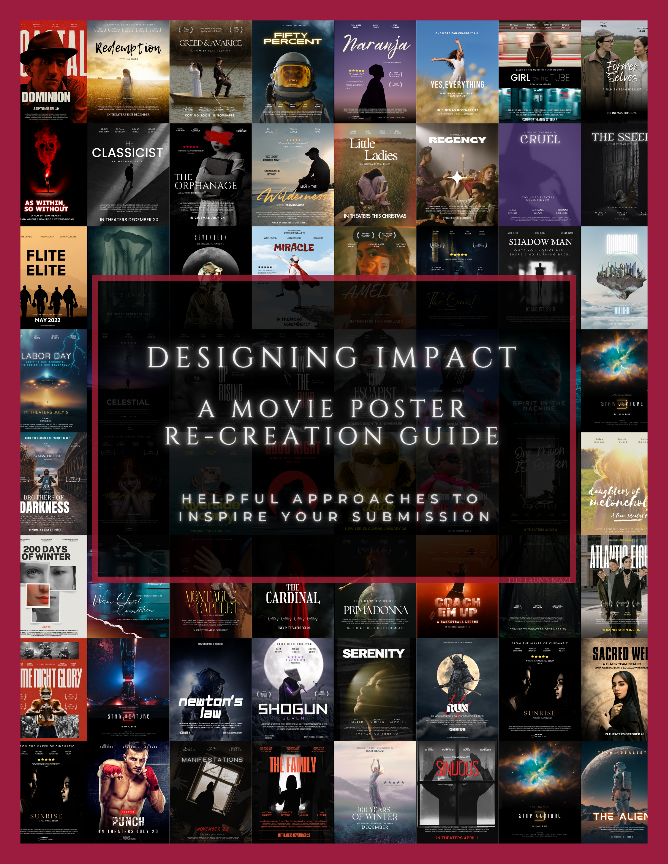 Movie Poster Re-creation Contest — I D E A L I S T
