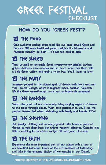 About the Festival — Greenville Greek Festival