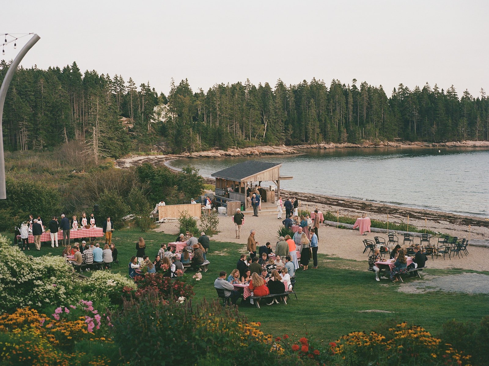 Emma & Jack’s Coastal Maine Wedding | Aragosta at Goose Cove with Beach ...