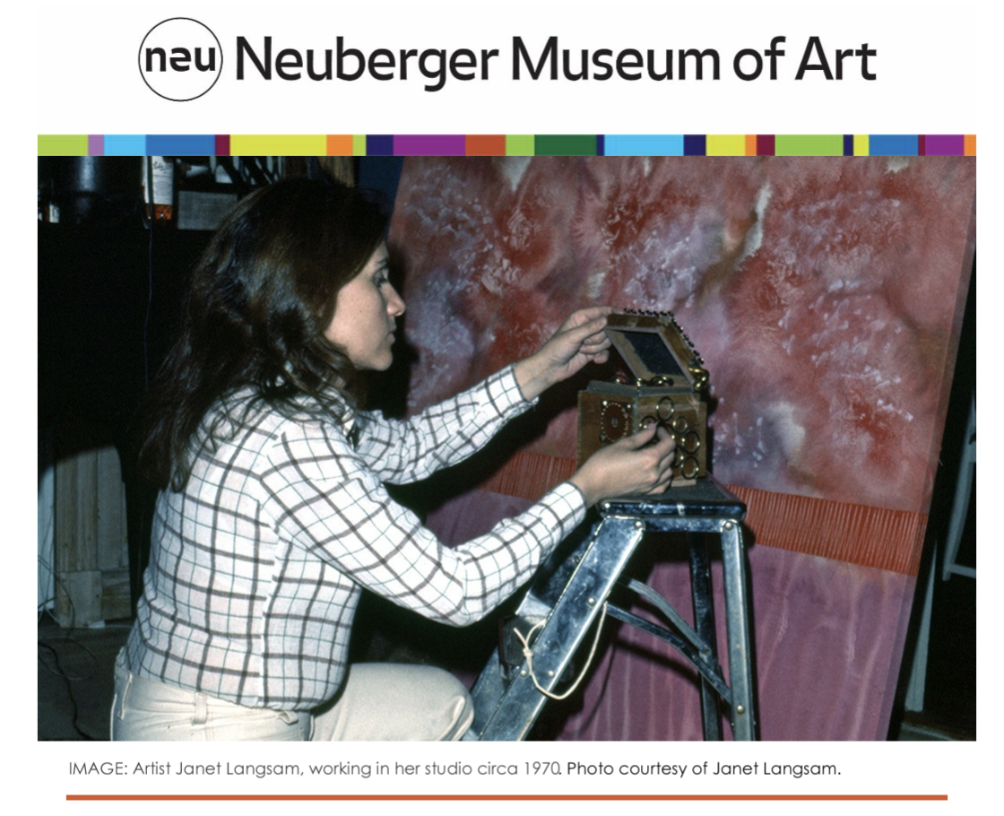Neuberger Exhibit-Invitation | Explore Art Today — Janet Langsam Studios