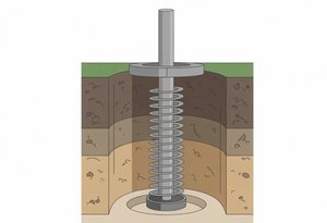 What Is a Helical Pile Foundation? Benefits & Applications — Exactus ...