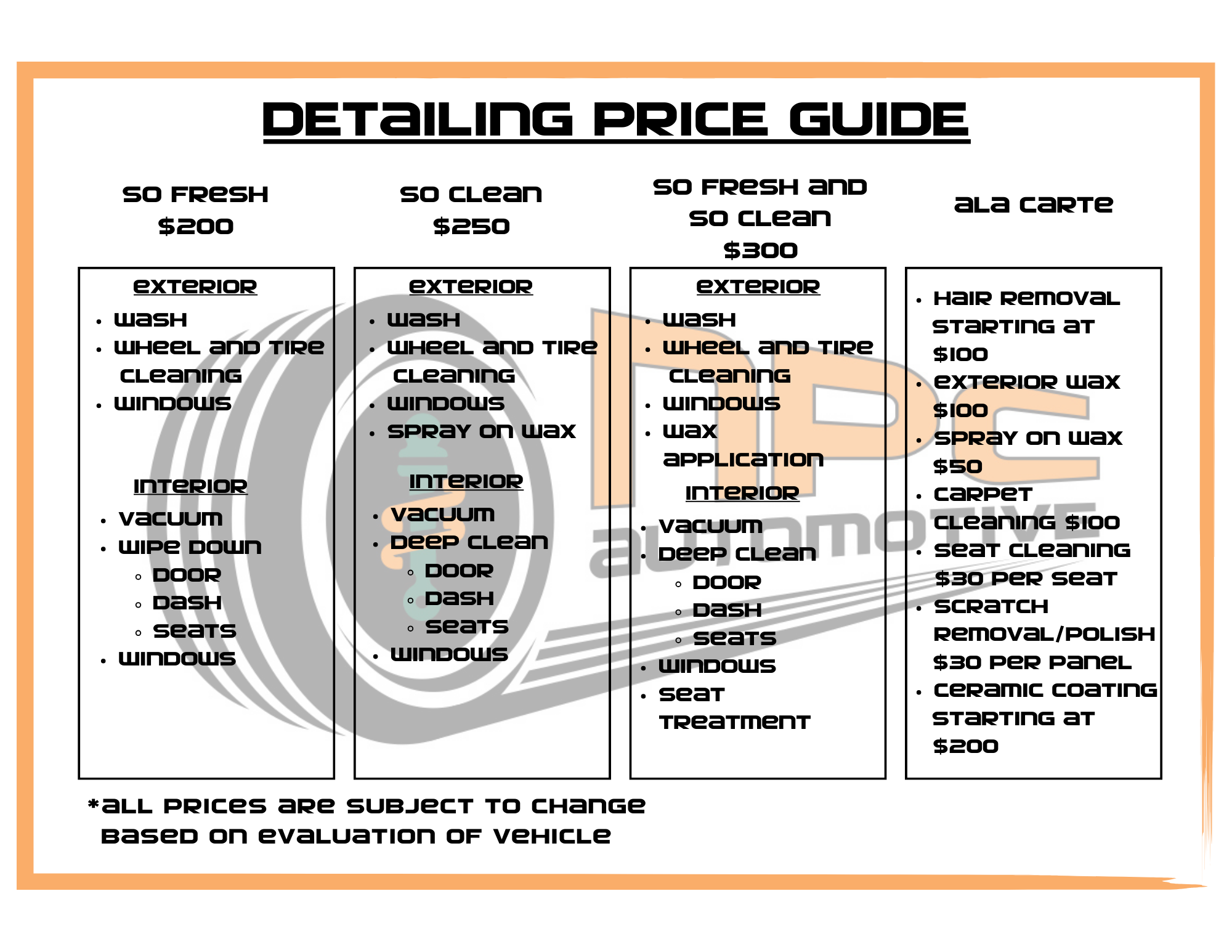 Professional Auto Detailing Services | Interior & Exterior Car Care ...