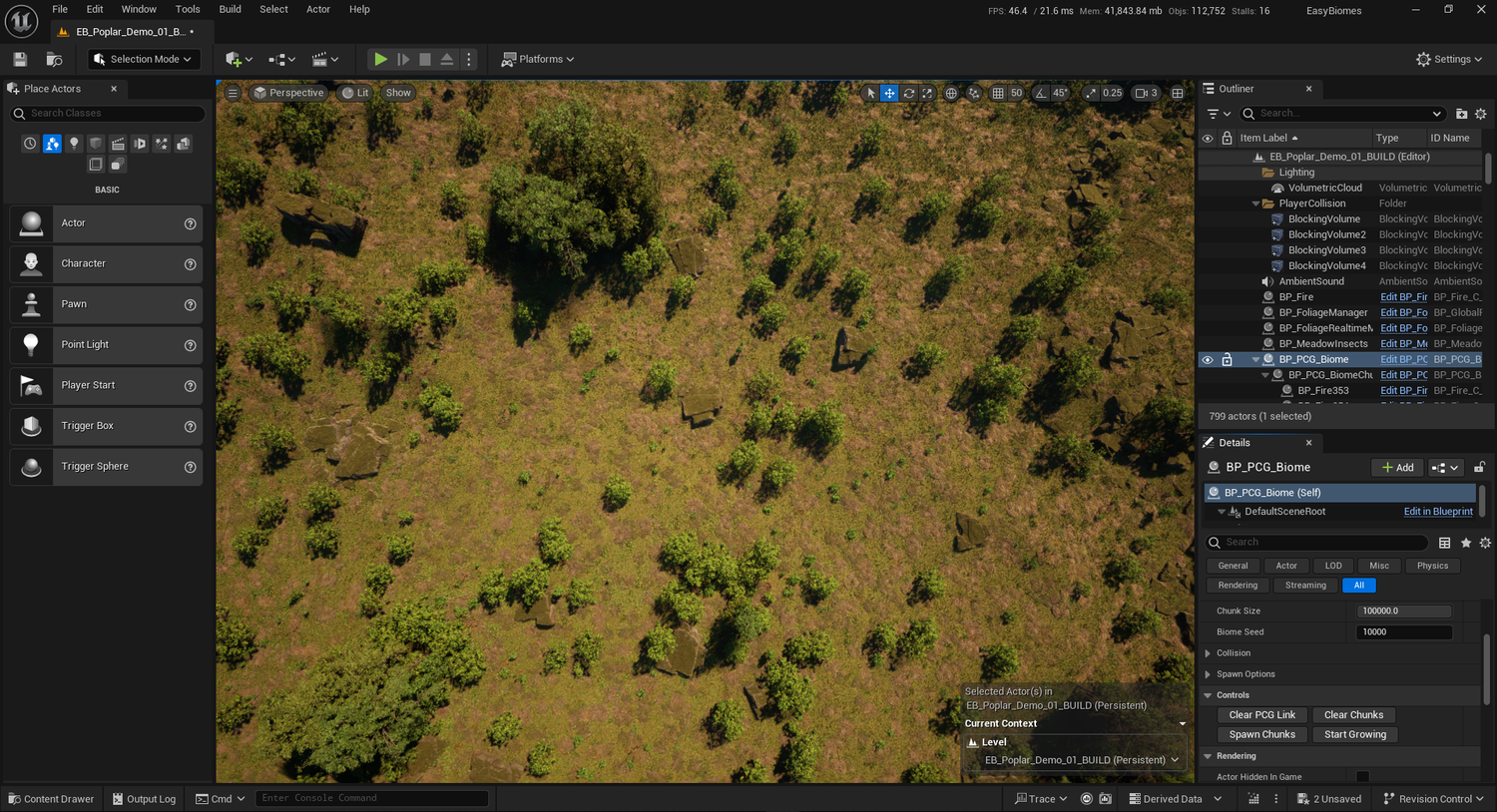 Unreal Engine 5 Biome Presets — Easy Biomes