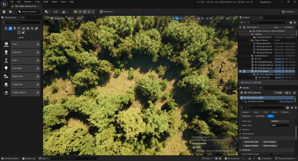 Unreal Engine 5 Biome Presets — Easy Biomes