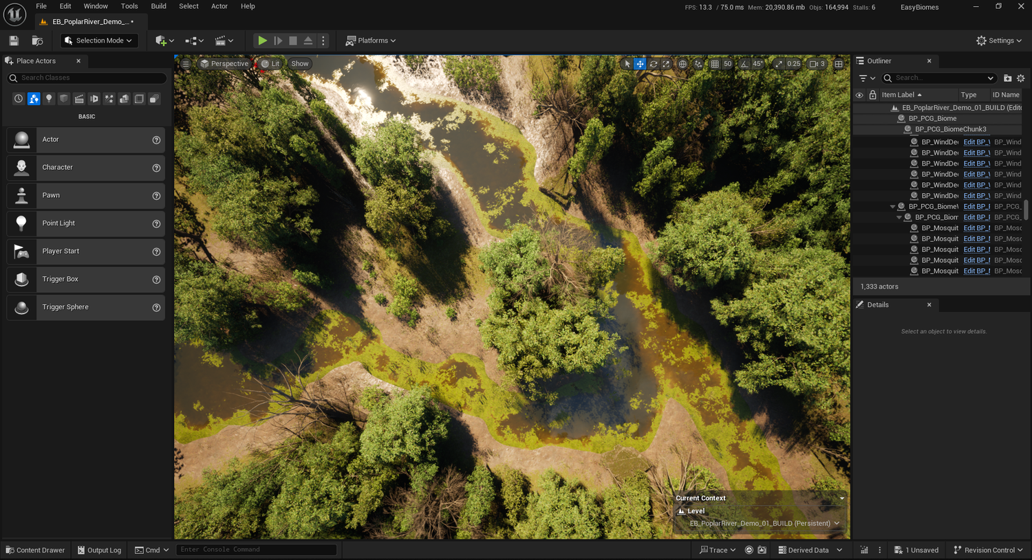 Unreal Engine 5 Biome — Easy Biomes