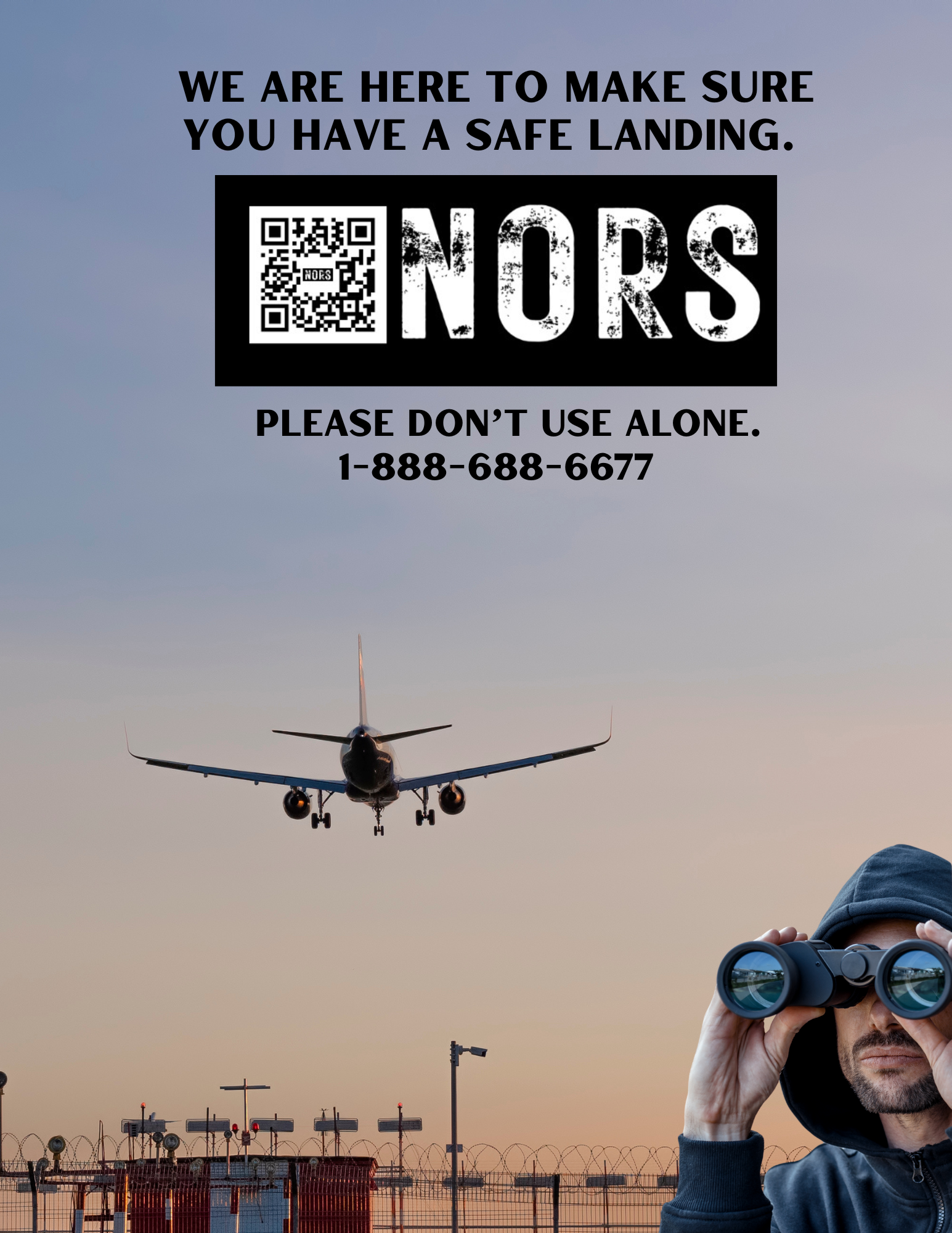POSTER DIGITAL DOWNLOAD - Safe Landing — NORS