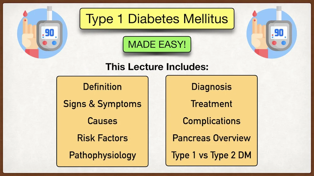 Type 1 Diabetes Mellitus: Symptoms, Treatment, Causes, Medications ...