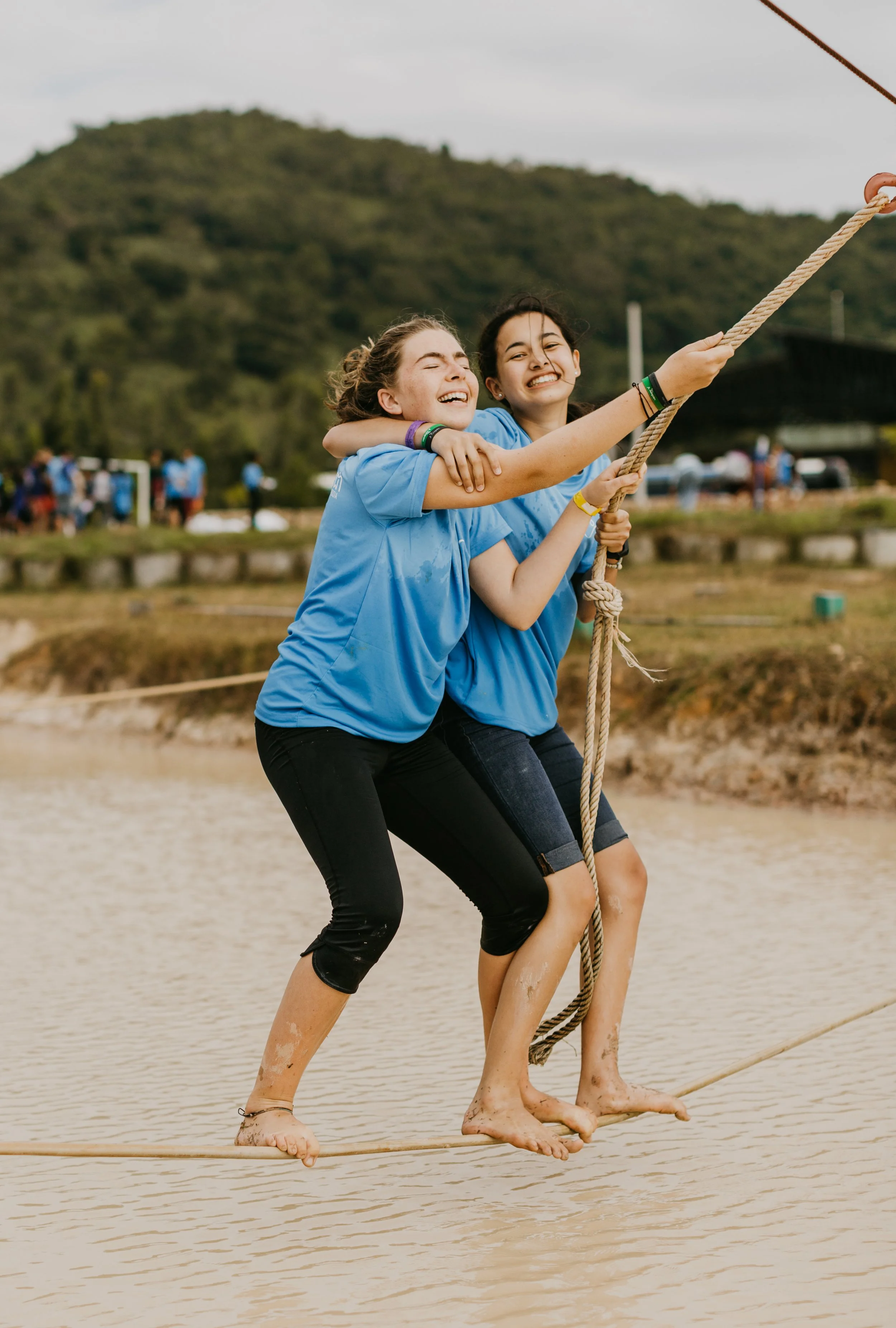 Water Obstacle Course — Shalom Valley