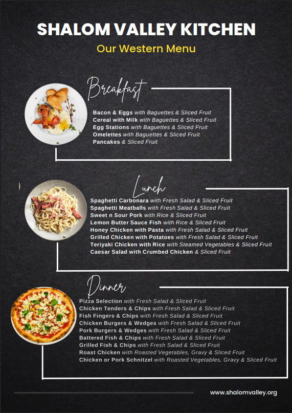 Food — Shalom Valley