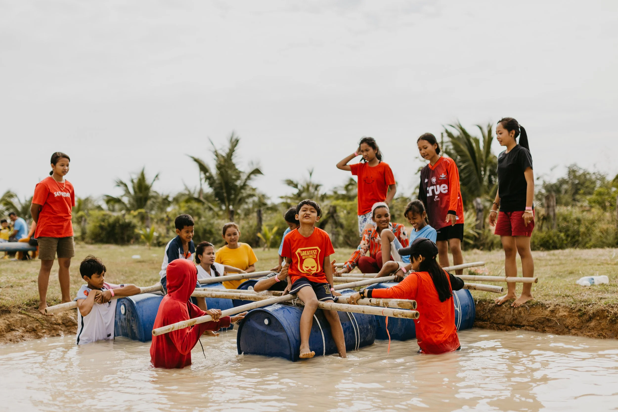 Water Obstacle Course — Shalom Valley