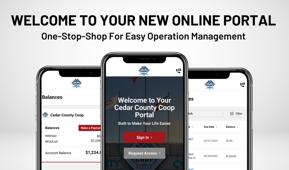 CONNECT PORTAL LOGIN — Cedar County Co-op
