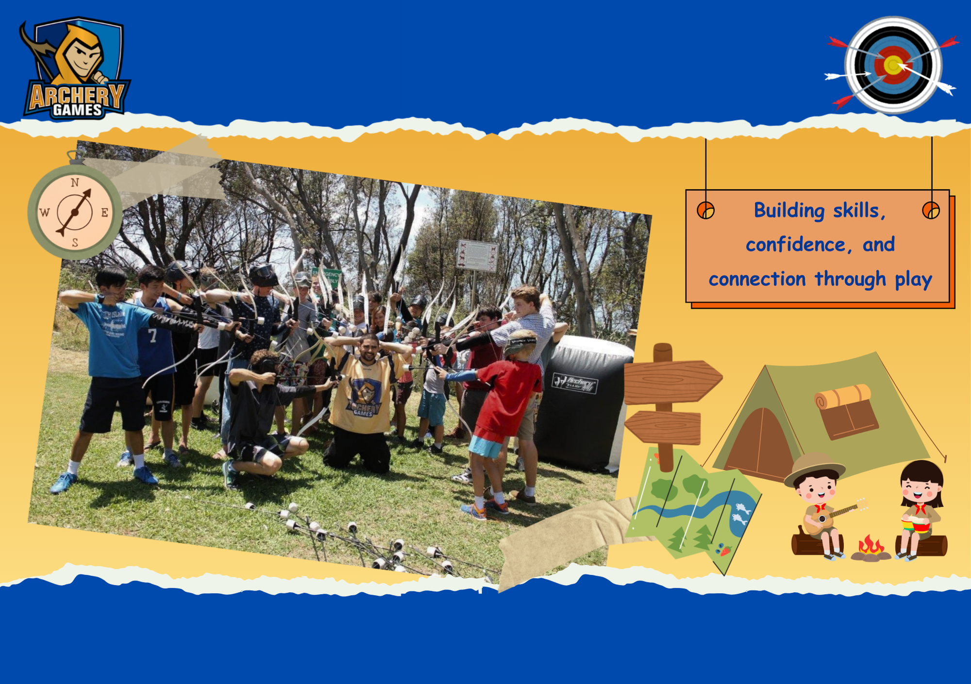 Scouts and Guides | Join the Adventure - Book Today — Archery Games