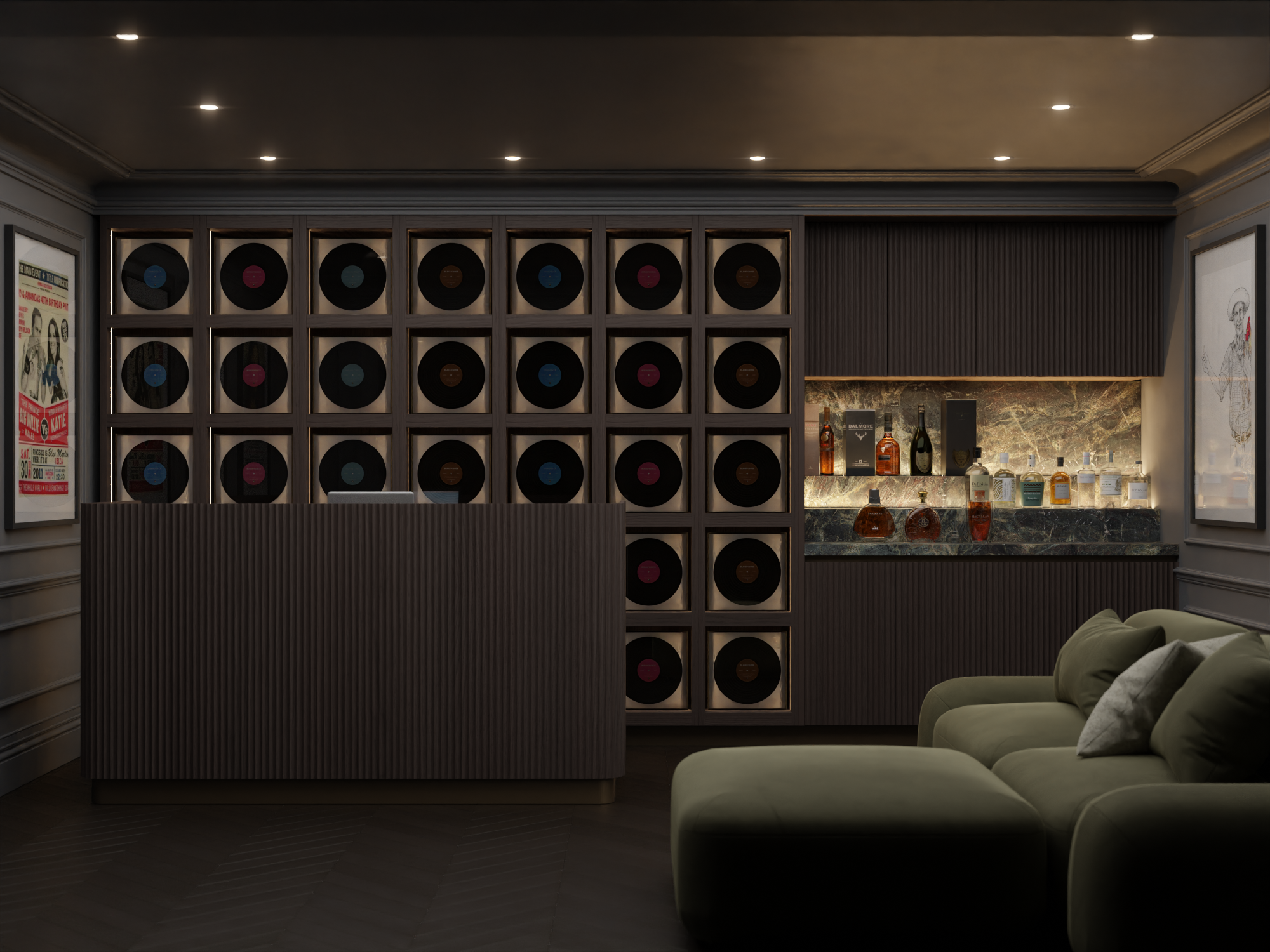LUXURY HOME BAR DESIGN IDEAS | HAUHAU