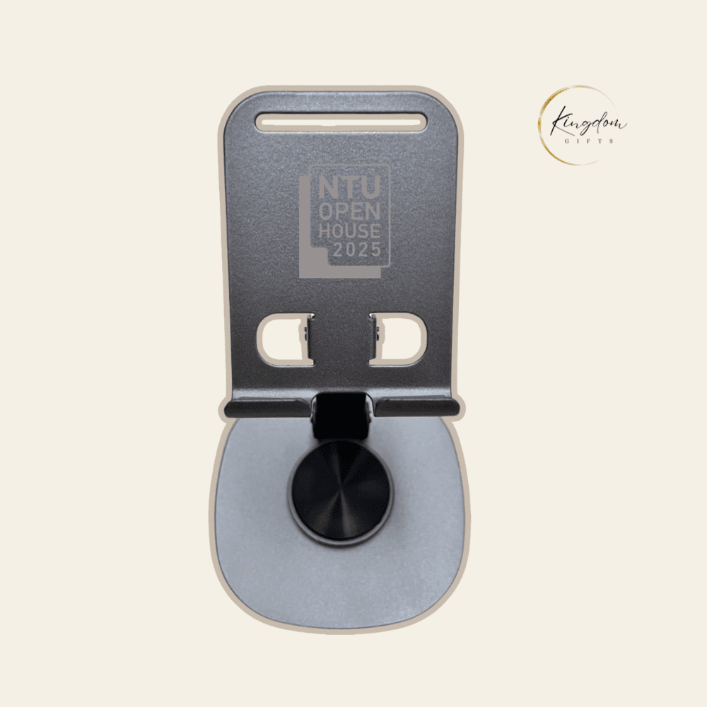 NTU Open House Custom Phone Stand Singapore | Event Gifts Supplier ...