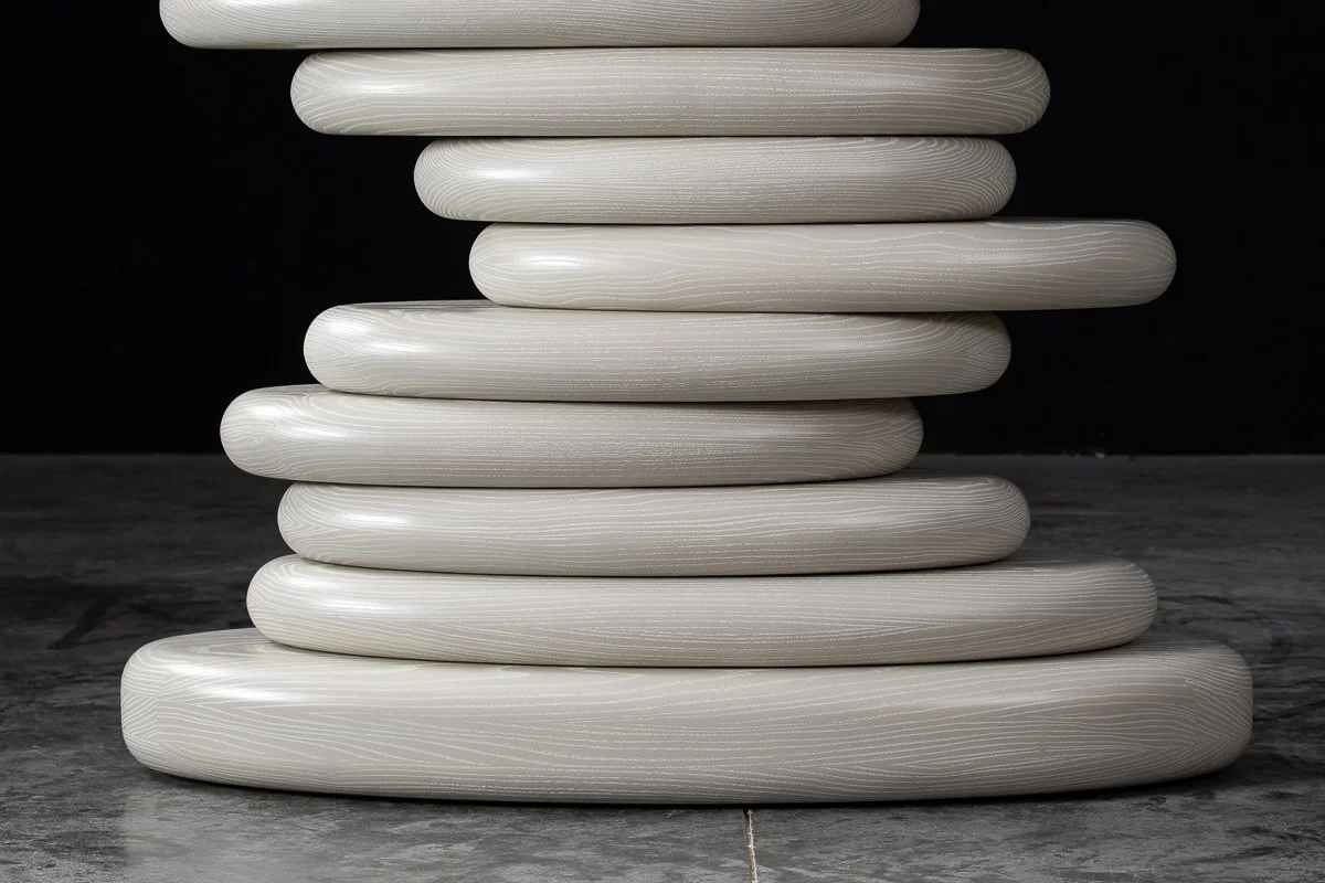 Stacked Pebble Console — Aronson Woodworks