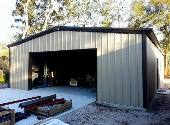 Organize Clutter with Prefab Metal Outdoor Home Storage Units — Steel ...
