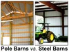 15 Reasons to Choose Prefab Steel Barns Over Pole Barns — Steel & Metal ...
