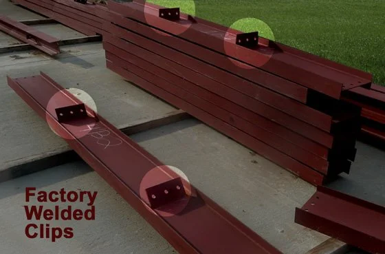 Factory-Welded Clips: How They Save Time on Metal Buildings — Steel ...